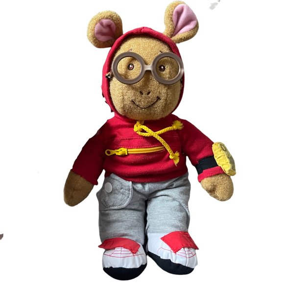 Playskool | Toys | Vintage 9s Playskool Dress Up Arthur Plush Stuffed ...